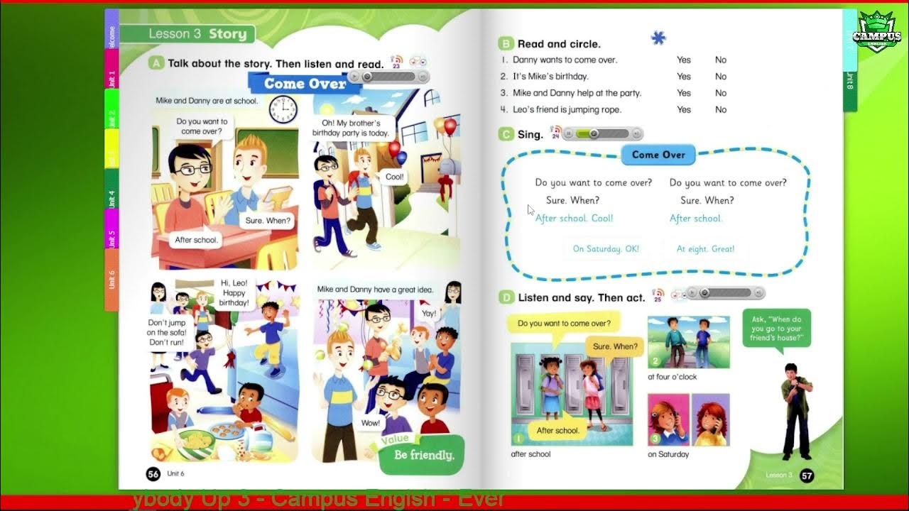 Everybody Up 3- unit 6 - Helping out-Lesson 3 - Story - YouTube