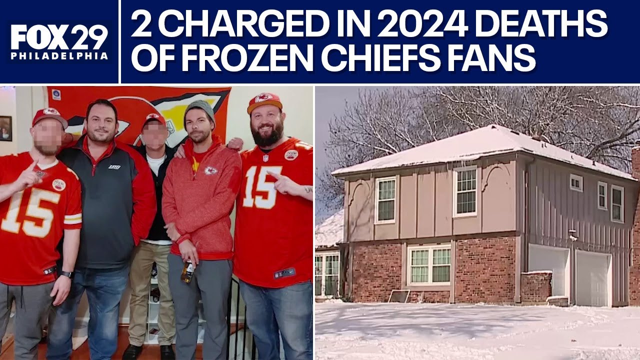 2 charged in death of Chiefs fans found frozen in friend's backyard ...
