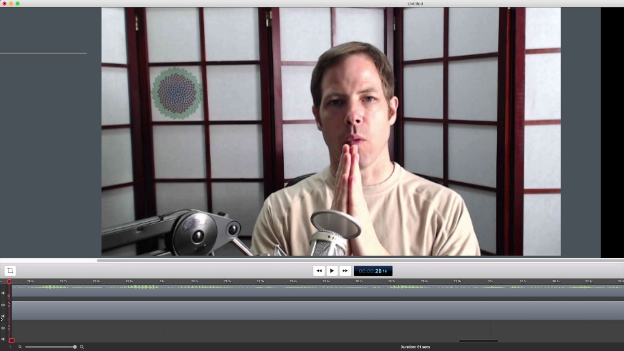 Sync Audio and Video with the Clap Trick - YouTube