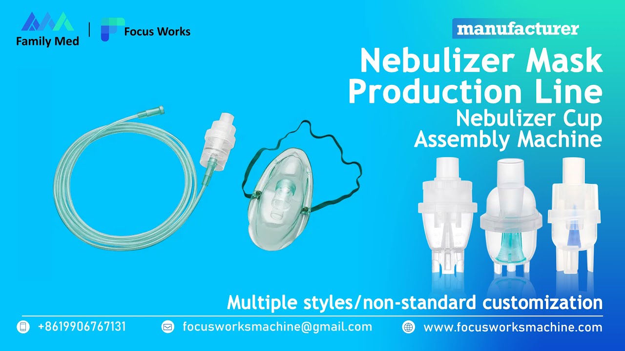 Nebulizer Cup Assembly Machine - YouTube