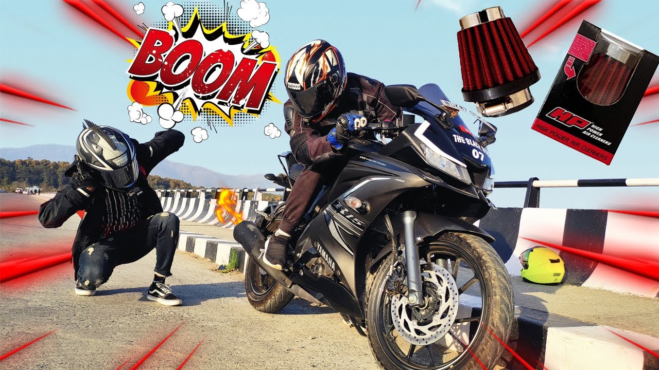 R15 V3 Modification | High Performance Air Filter Installation - YouTube