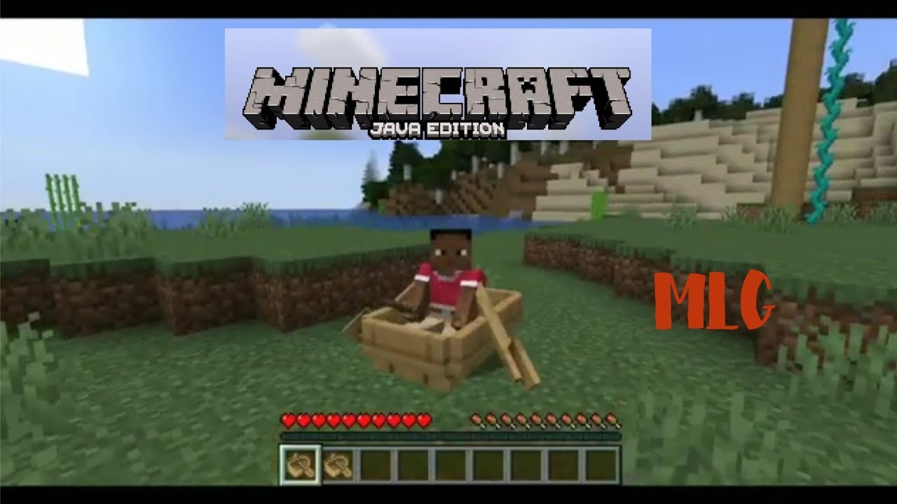 I do MLG first time in java edition 😱😀 - YouTube