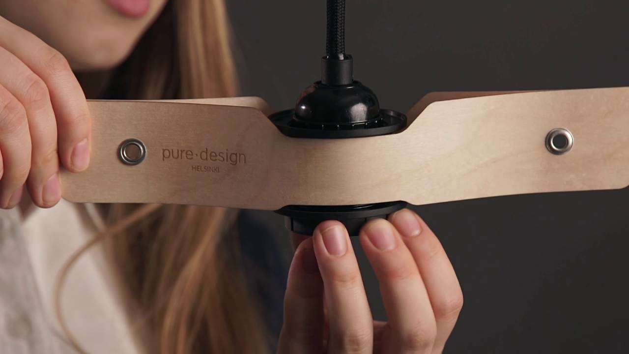 Finom Pendant Light Assembly - YouTube