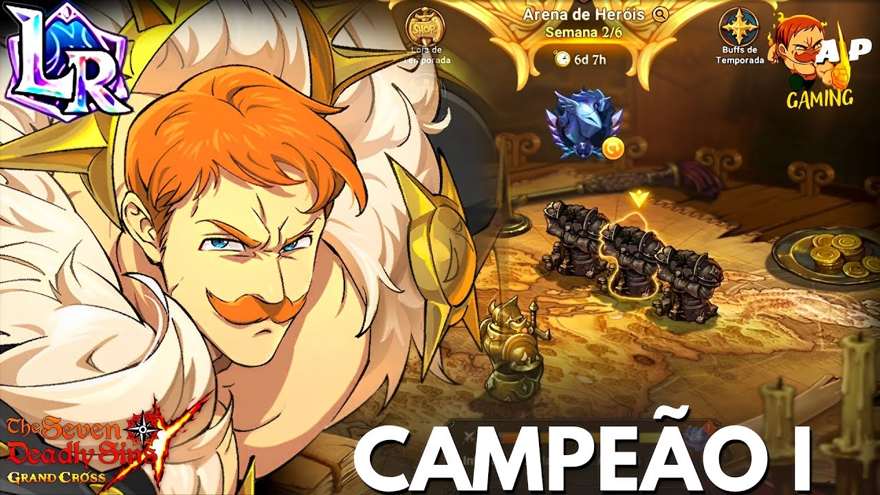 ESCANOR LR GARANTIDO SÓ FAZENDO CAMPEÃO?!COMPLETANDO A LIGA CAMPEÃO 1 ...