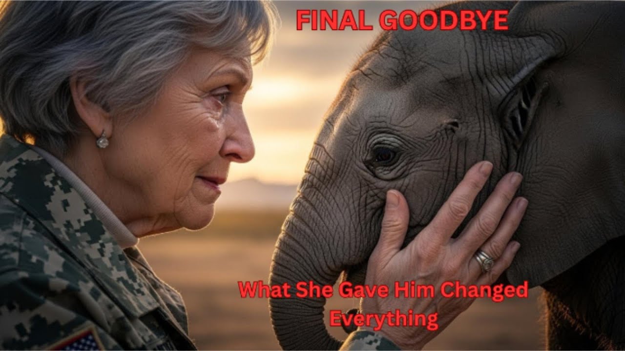 She Comforted an Orphaned Elephant—Its Final Goodbye Gift Stunned ...