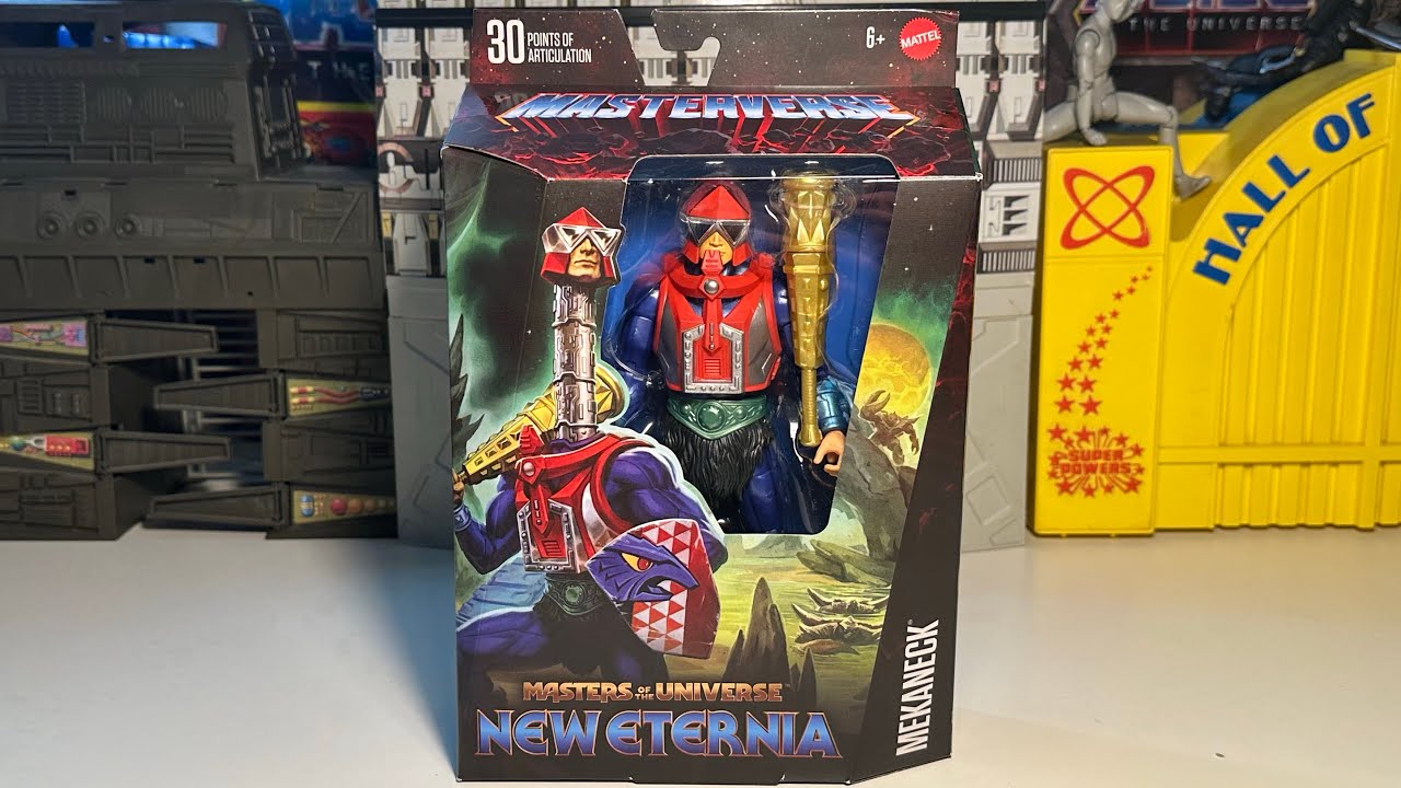Masterverse Masters Of The Universe New Eternia Mekaneck !!! - YouTube