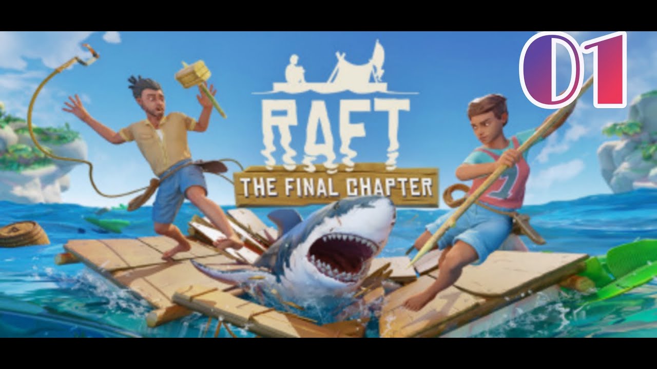 Raft Gameplay - Surviving the Open Ocean! 🌊🛶 | Part#1 | Let's Learn ...