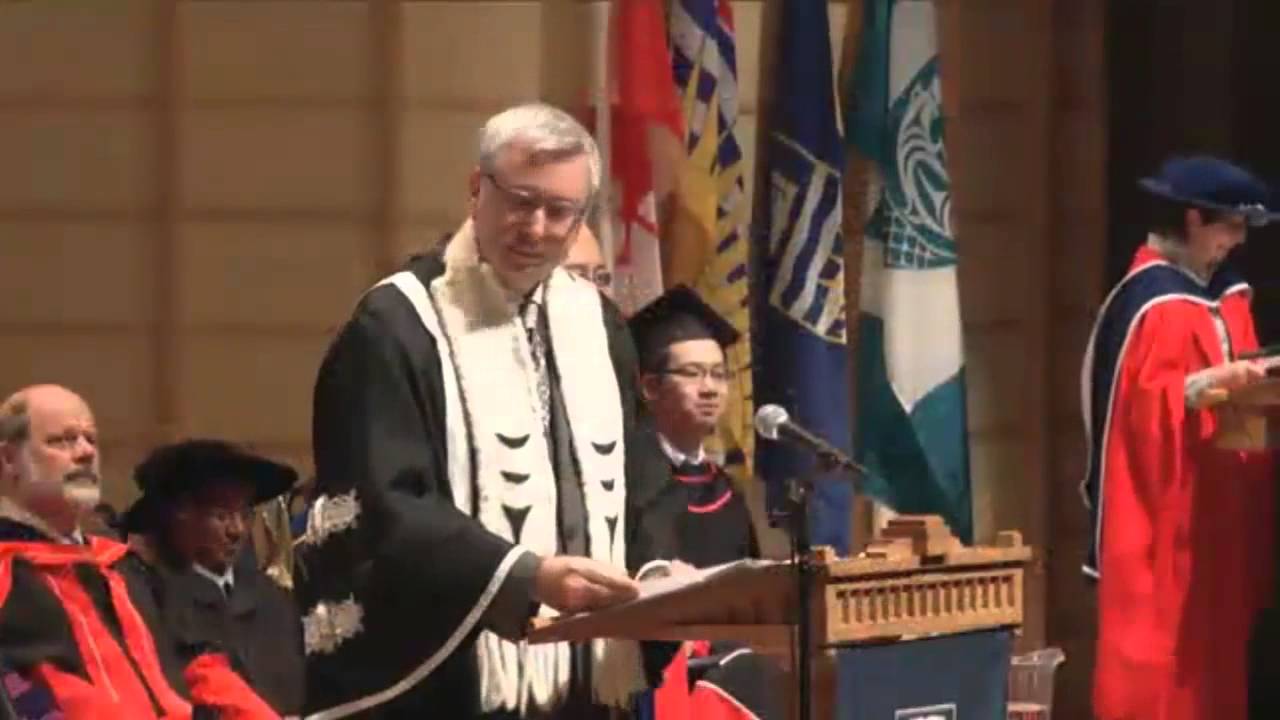 UBC Convocation 2014 - YouTube