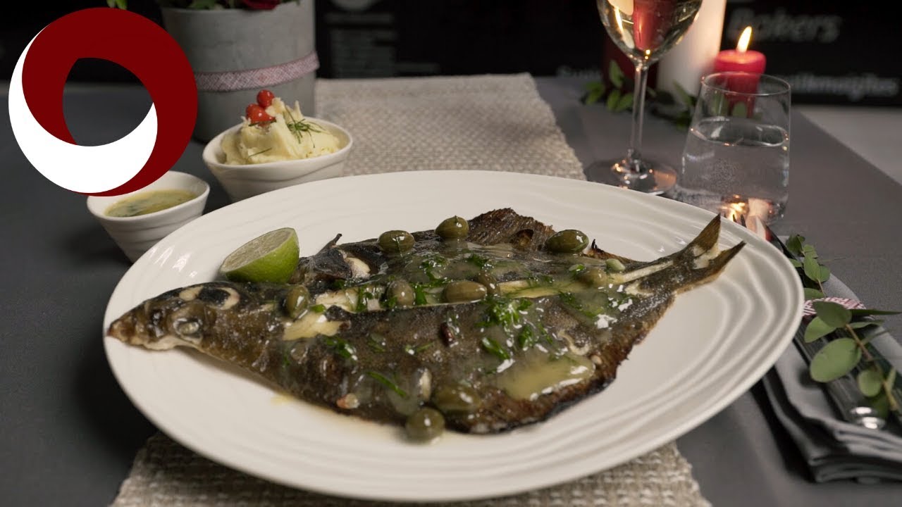 Krāsnī cepta bute / Oven Baked Plaice - YouTube