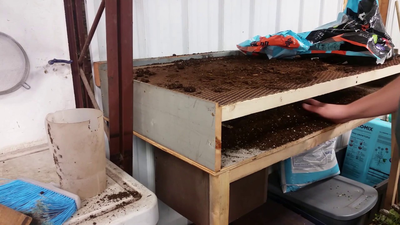 Sifting table demo - YouTube