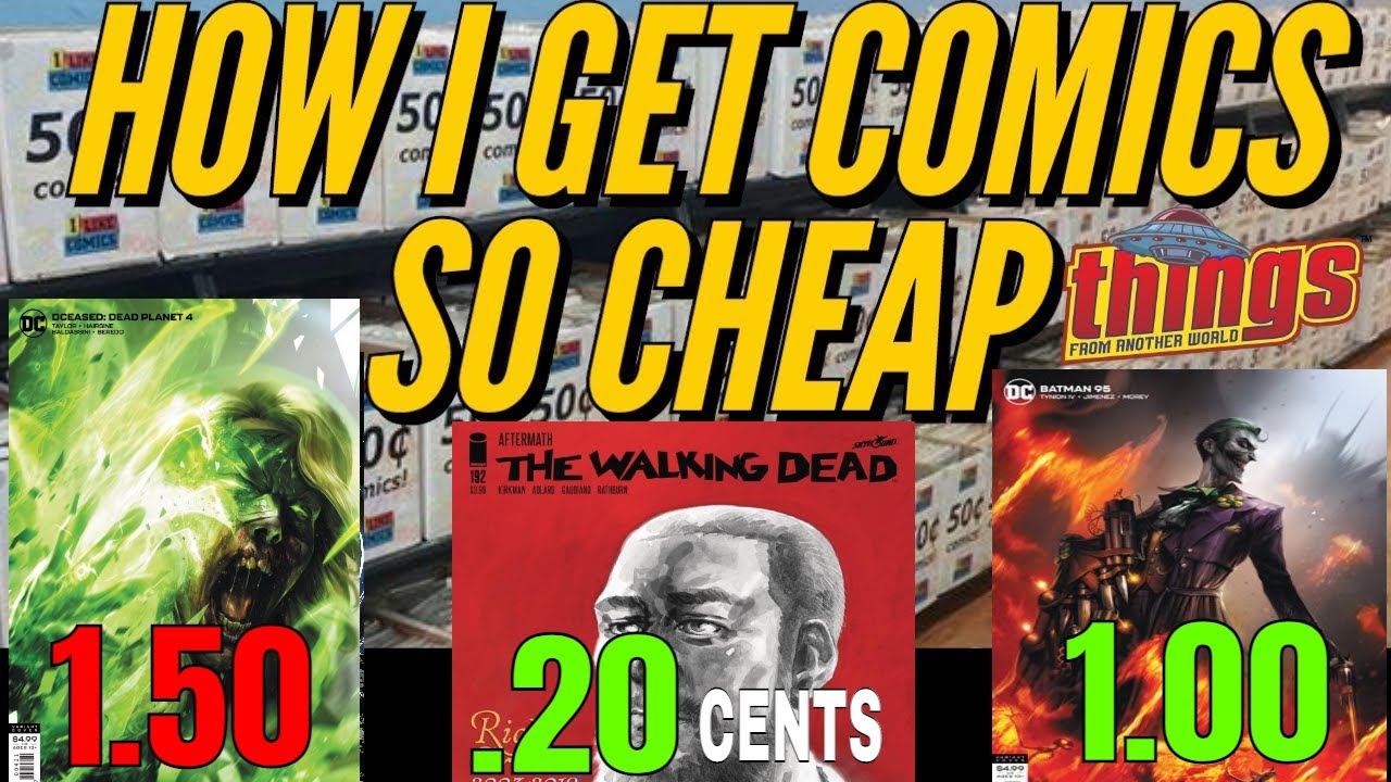 HOW ANYONE CAN GET COMICS FOR SO CHEAP - A New comic book haul anyone ...