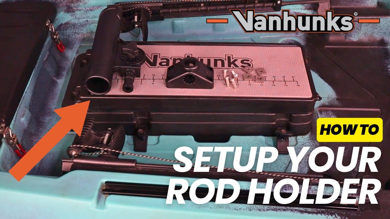 How to Setup Your Vanhunks Rod Holder - YouTube