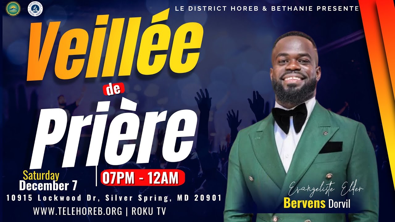5 HOURS OF PRAYER WATCH | VEILLE DE NUIT | 11/2/24 | EVANGELIST ELDER ...