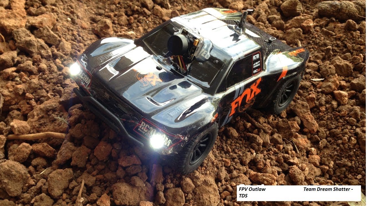 FPV Micro RC Car Adventures # 1 (Night - Fox Truck 1/28) - YouTube