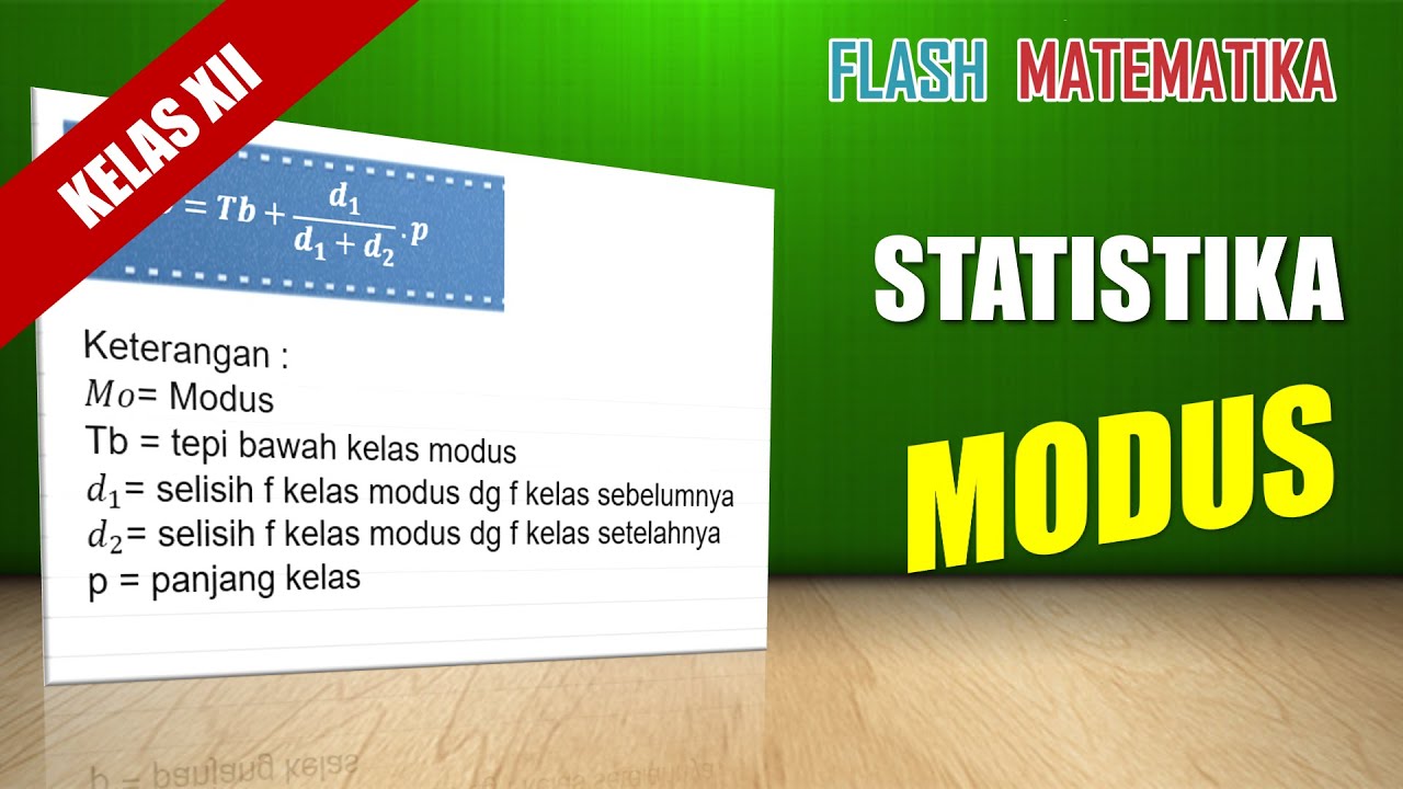 Statistika - Modus Data Tunggal dan Berkelompok - YouTube