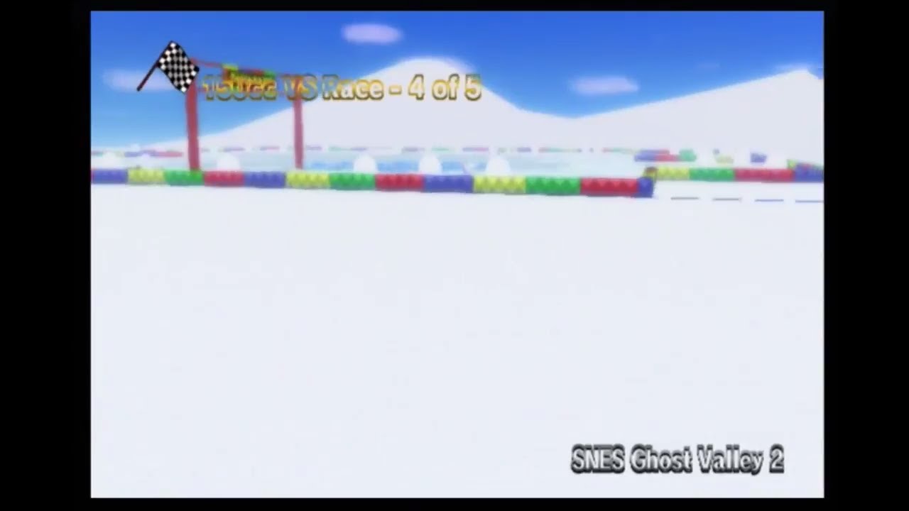 Mario Kart Wii Custom Track Review: SNES Vanilla Lake 2 - YouTube
