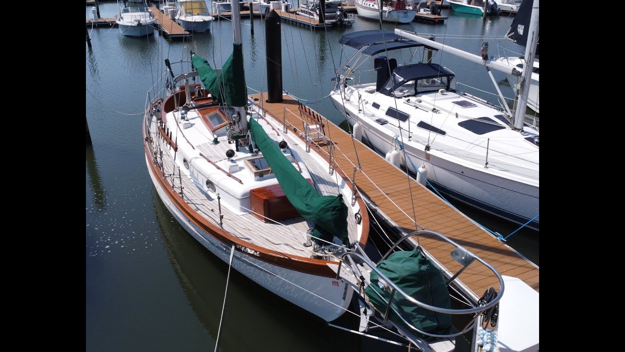 Sailboat for sale- Union 36 "Karen Marie" - YouTube