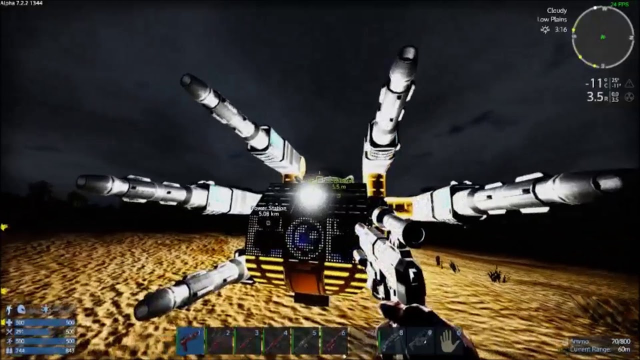 Empyrion Galactic Survival "Iron Man Mining on the Planet." - YouTube
