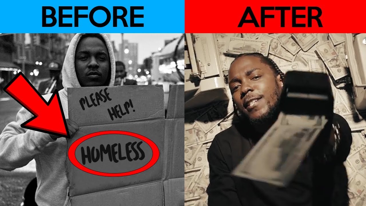 SHOCKING FOOTAGE OF RAPPERS BEFORE FAME! (Kendrick Lamar, Drake, Logic ...