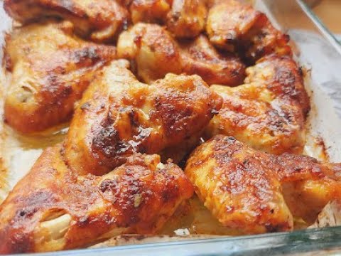 Ono kad vam cela kuća zamiriše . Pileča krilca u marinadi pečena u ...