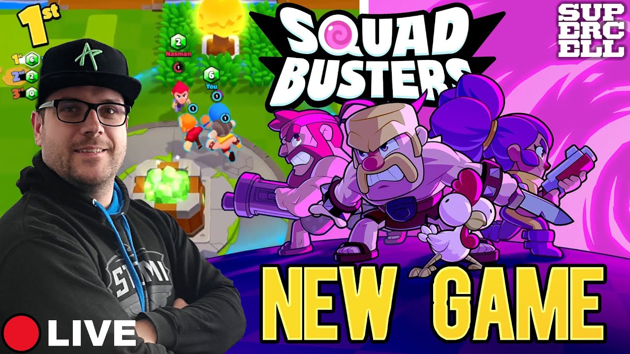 NEW SUPERCELL GAME Squad Busters is here! - YouTube