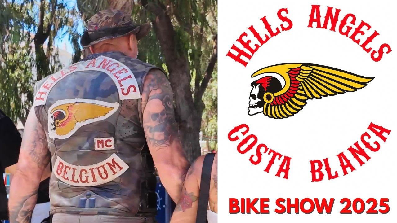 Hells Angels & Harley Davidson 🦅🔥 Bike Show 2025 | Costa Blanca L’Albir ...