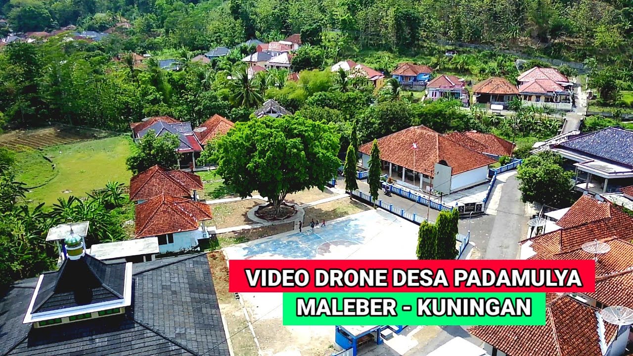 Suasana Pedesaan Video Drone Desa Padamulya Kec Maleber Kab Kuningan ...