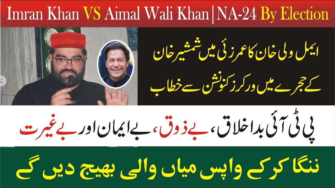 Aimal Wali Khan Sensational Speech - Comedown Hard On Imran Khan - YouTube