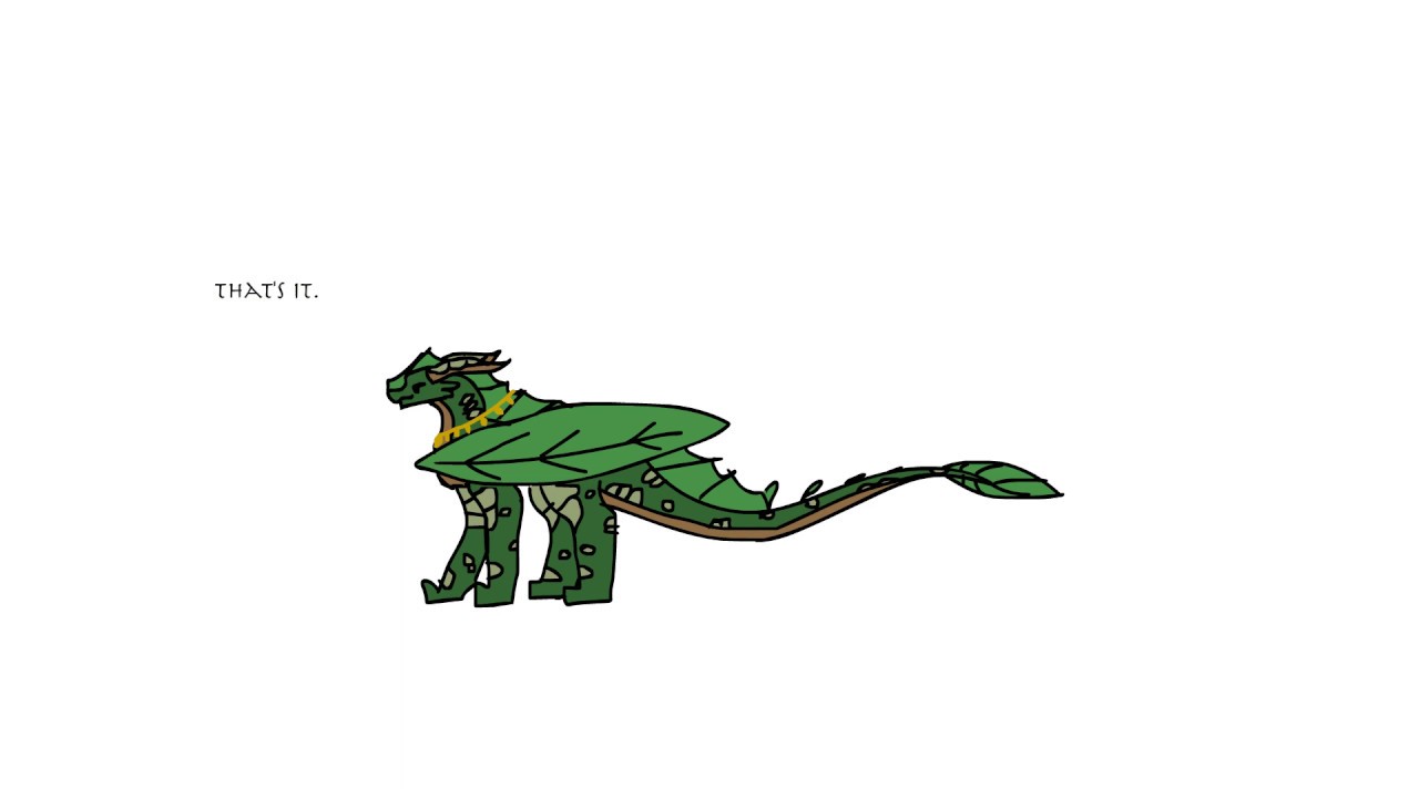 How to draw a LeafWing - YouTube