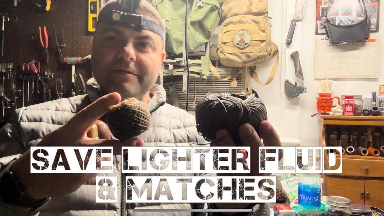 Carry This With You 🏔️ EDC Survival Hack ⛺️ Lighter/Matches Saver 🔥 ...