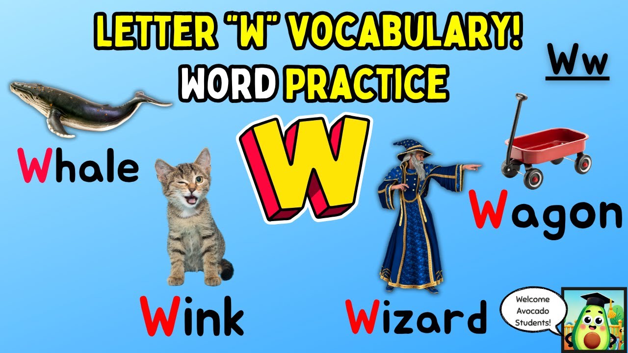 W is for WOW! Easy English Words to Boost Your Vocabulary! - YouTube