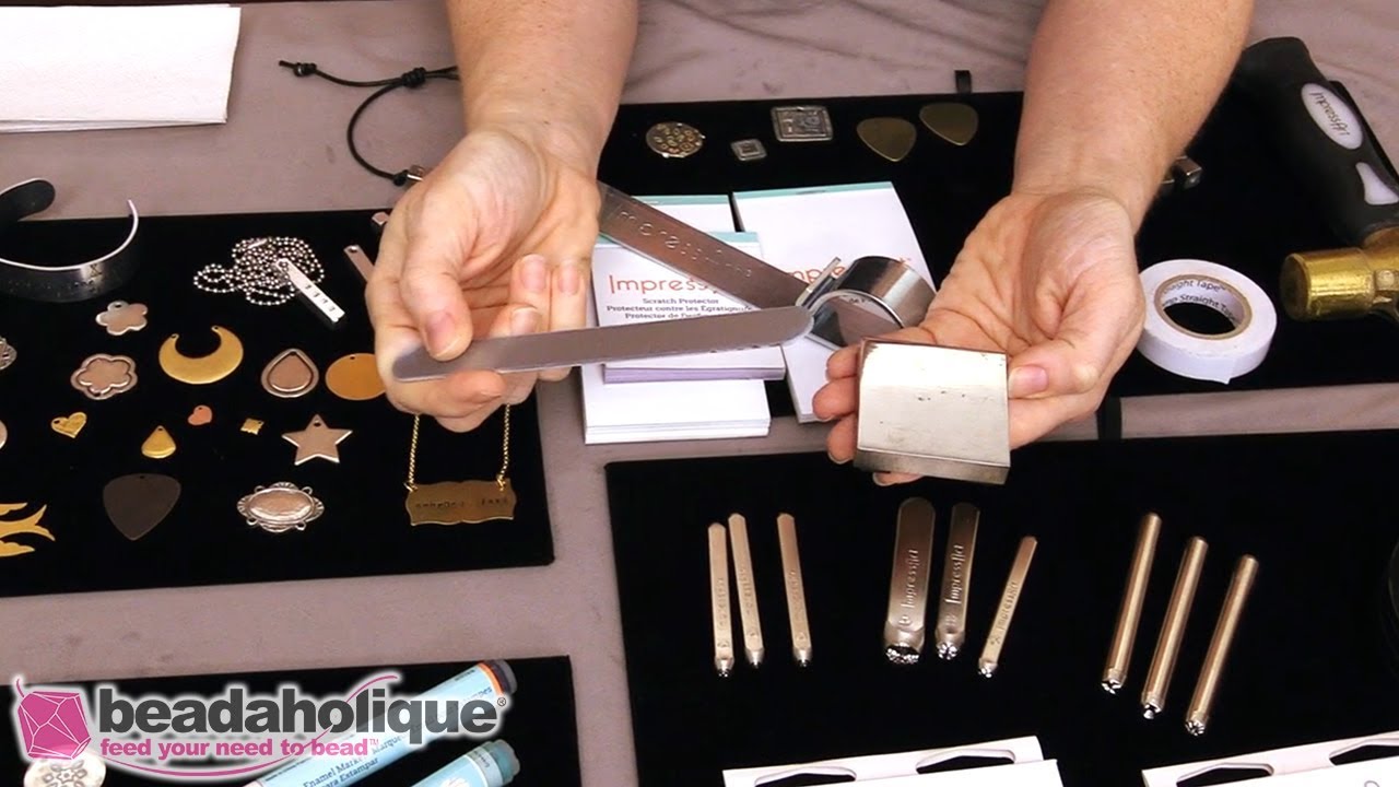 Beadaholique Live Class: Intro to Metal Stamping - YouTube