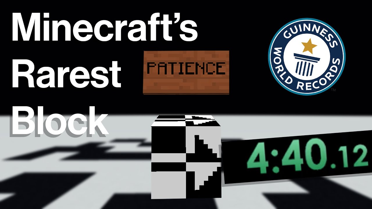 Speedrunning Minecraft's RAREST Block... | Any% Ant Block - YouTube