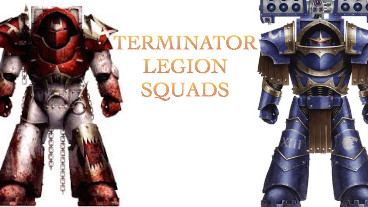 40 Facts and Lore on Legion Terminator Squads Warhammer 40k 30k - YouTube