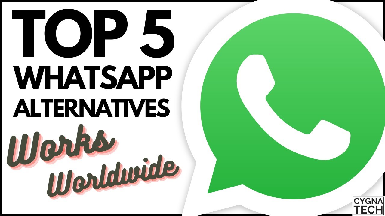 Top 5 Secure WhatsApp Alternatives | Top 5 Messaging Apps | Best ...