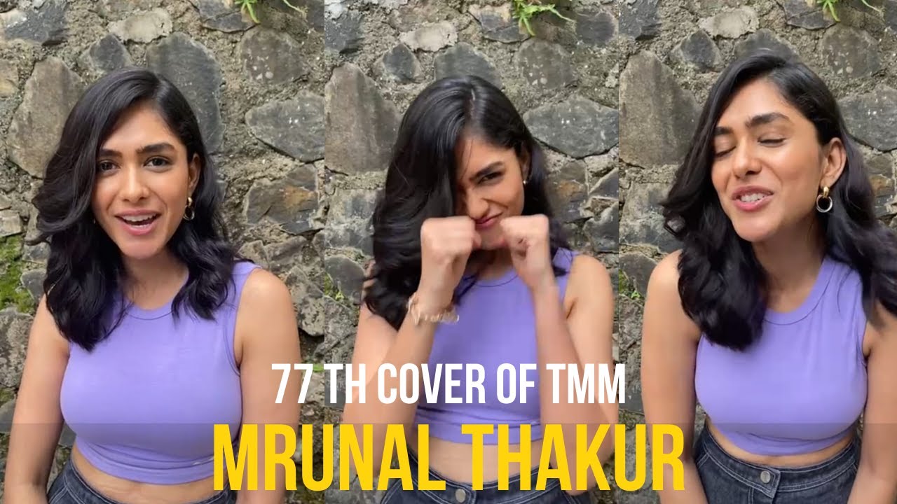 Mrunal Thakur Interview on the 77th cover of TMM India - YouTube