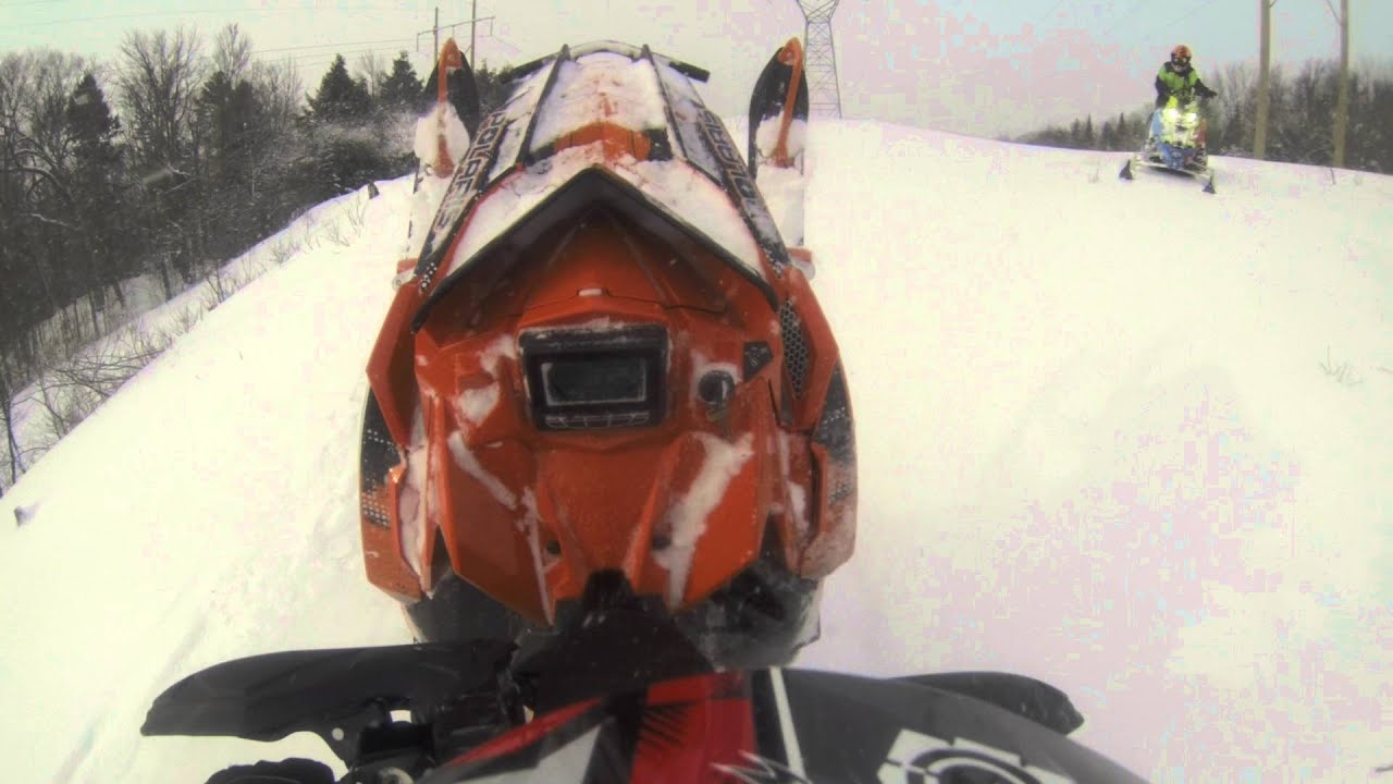 First rip with the Boondocker Turbo RMK AXYS 800!!! - YouTube