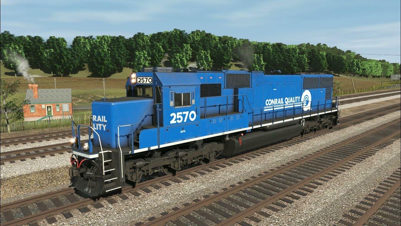 Conrail & NS SD70 K5LAs - YouTube