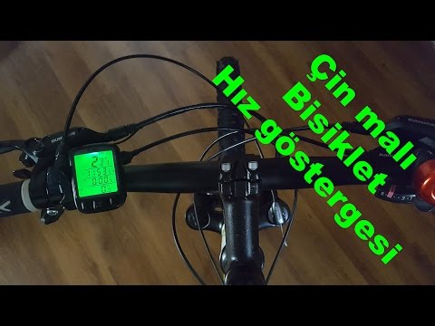 AliExpress'ten alınan Çin malı bisiklet hız göstergesi nasıl ayarlanır?