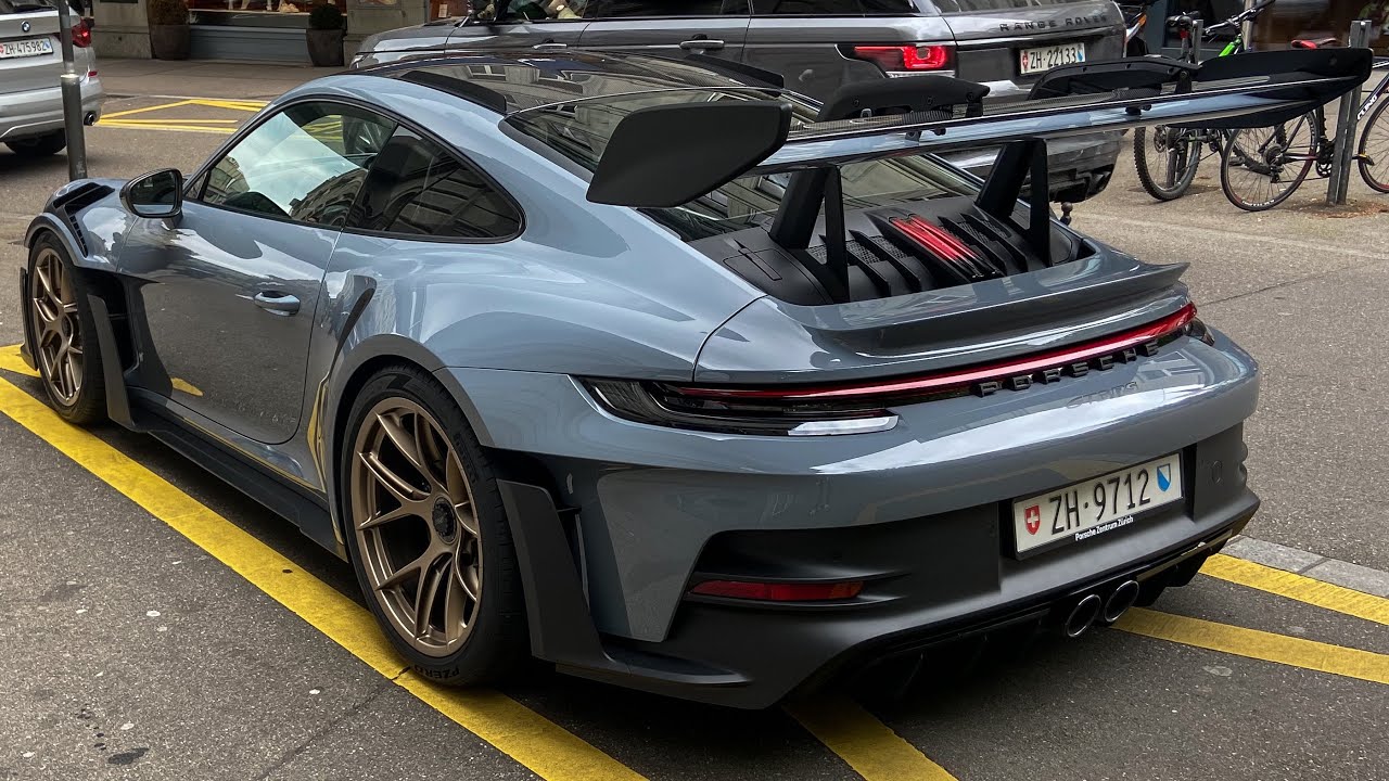 Carspotting Zurich #50 - AMG GT BS Project one, 2x Aventador SV, 296 ...