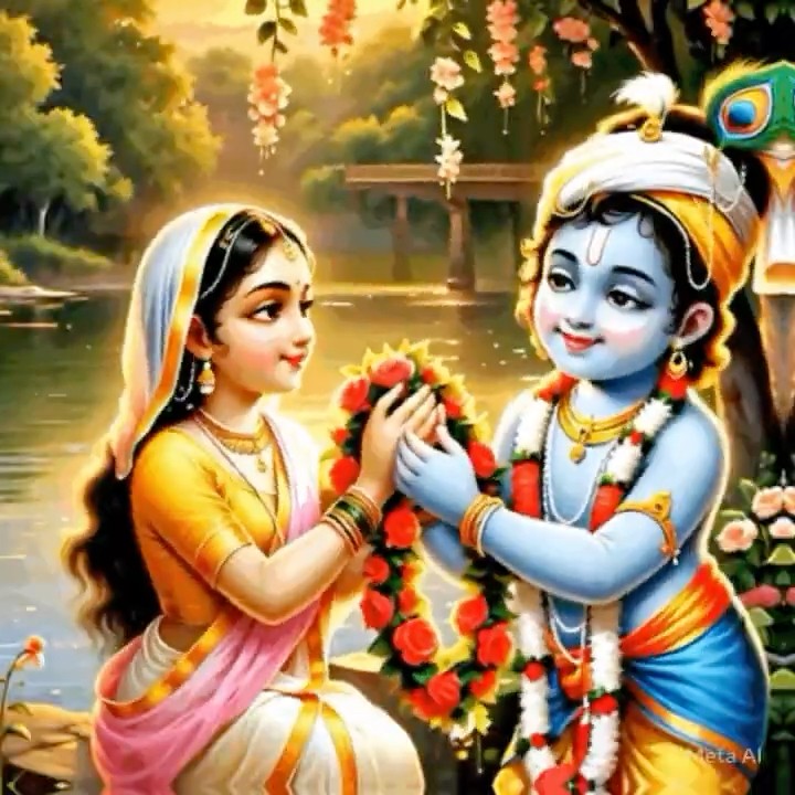 The Divine Blessings of Radha Rani #shortvideo #youtubeshorts #shorts🙏🙏 ...