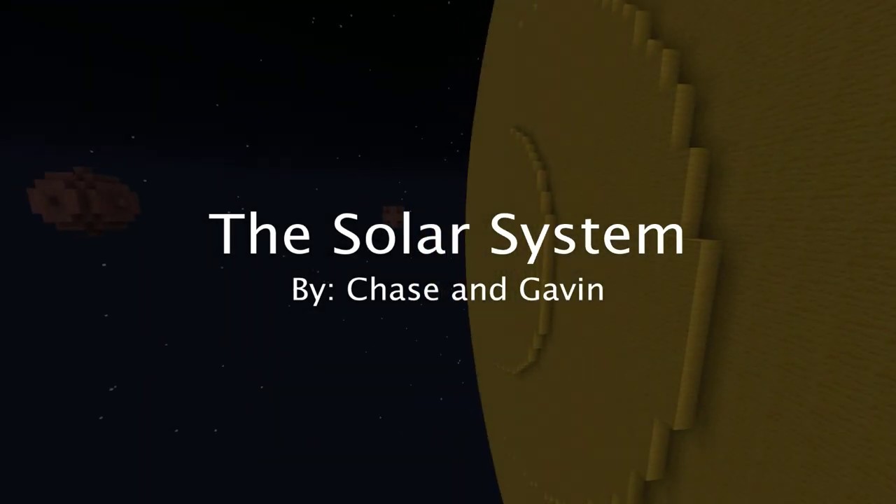 The Scaled Solar System In Minecraft | Size Comparison - YouTube