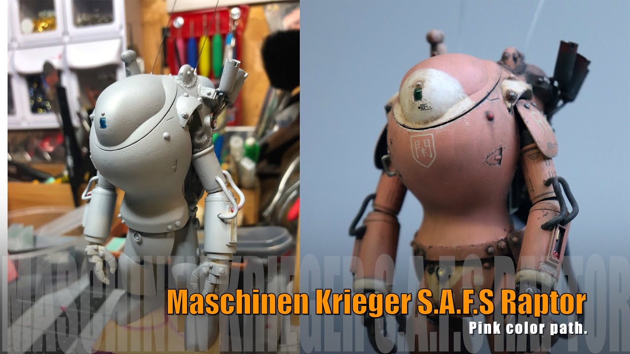 MASCHINEN KRIEGER Ma.K ⎜S.A.F.S Raptor ⎜1/20⎜4K ⎜Maschinen Krieger ...