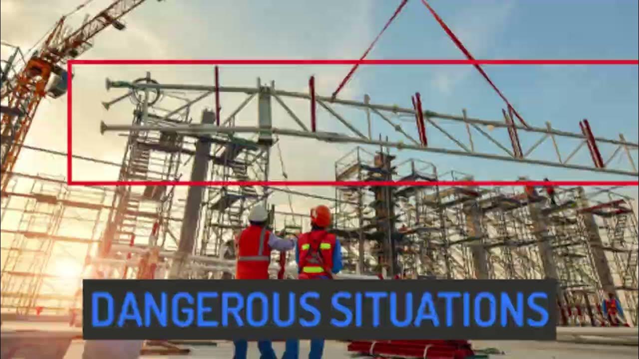 Working under suspended load - YouTube