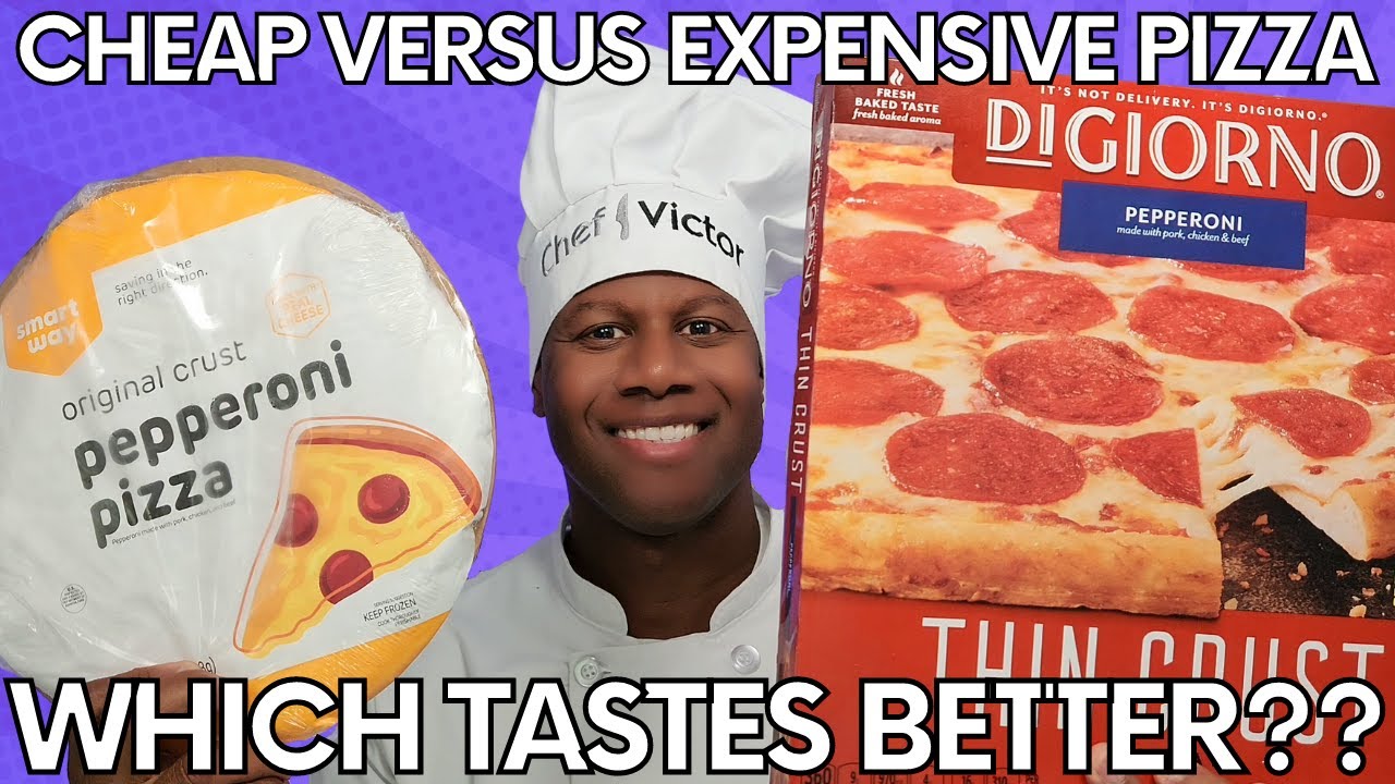 Cheap vs Expensive Frozen Pepperoni Pizza - Which is Better? - YouTube