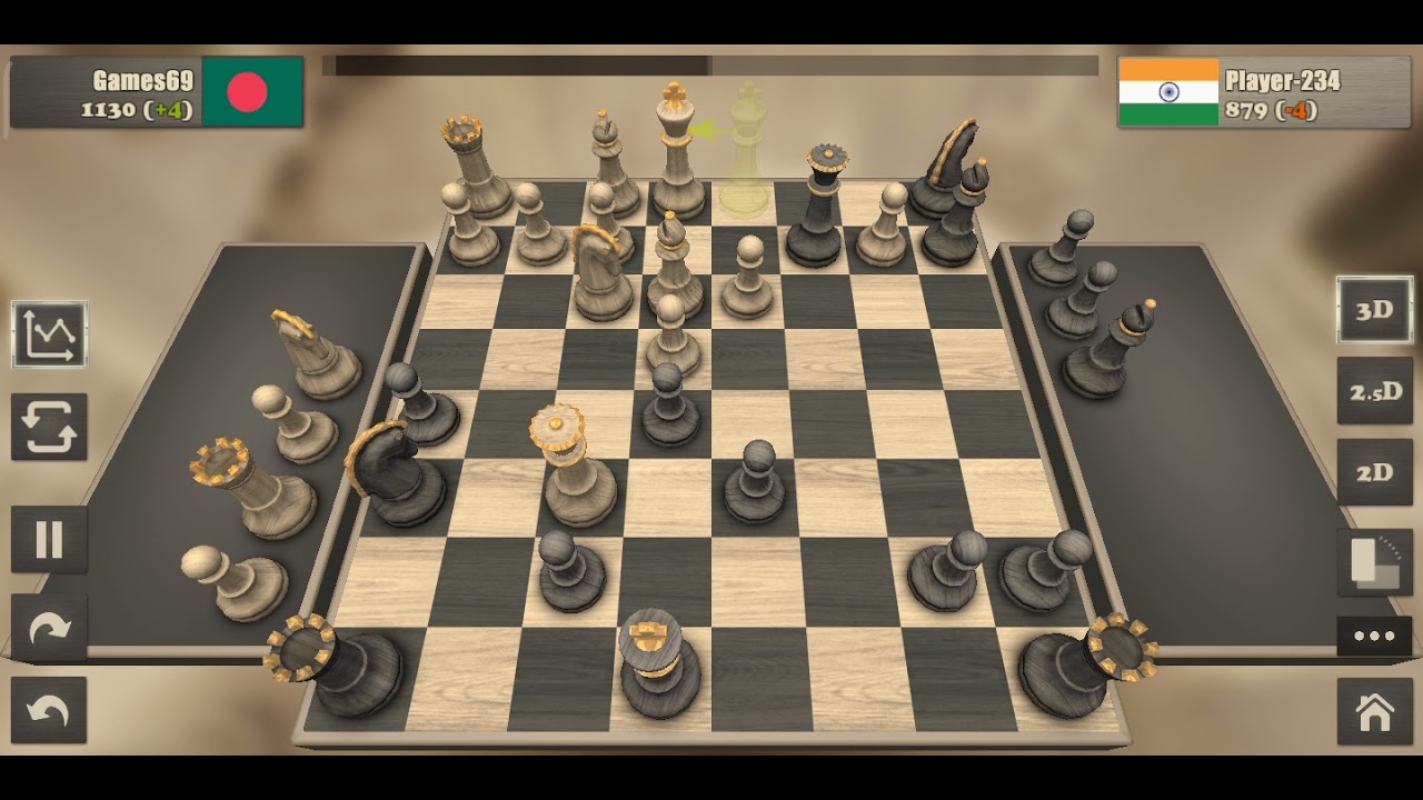 Real chess Online: 24 - YouTube