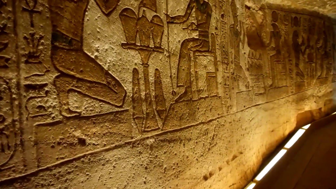 Inside Rare Footage of Interior Abu Simbel Temple in Egypt - YouTube