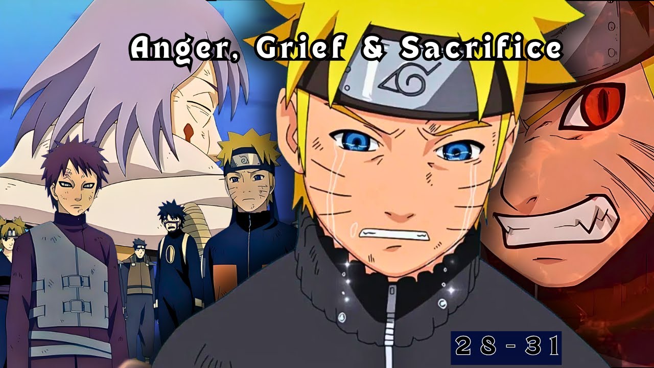 Naruto's Rage Monster & Lady Chiyo's Sacrifice | Naruto Shippuden First ...