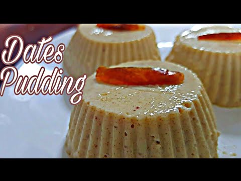Easy Dates Pudding Recipe only with 4 Ingrediants - YouTube