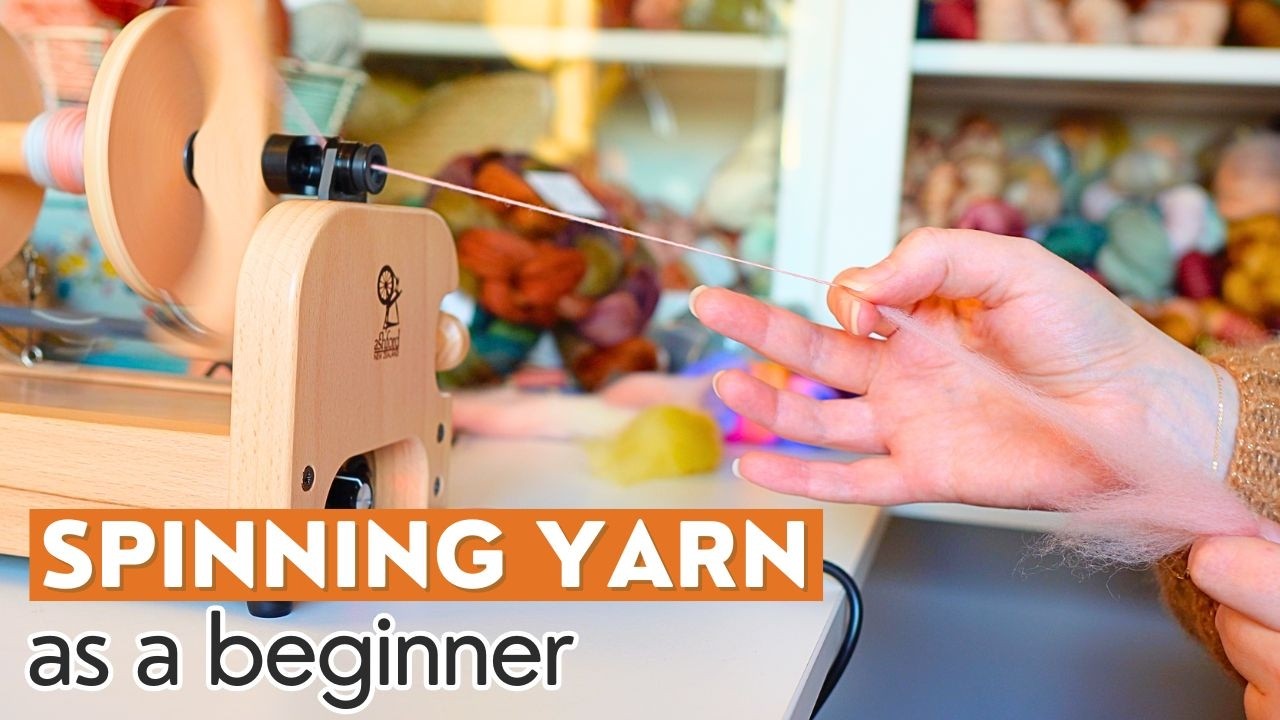 I learned how to SPIN YARN in just 3.5 hours 🧶 - YouTube